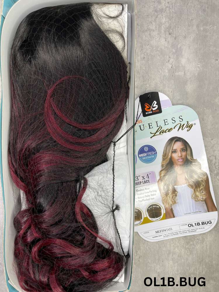 Bobbi Boss 13x4 Glueless Lace Frontal Wig - MLF254 Jael
