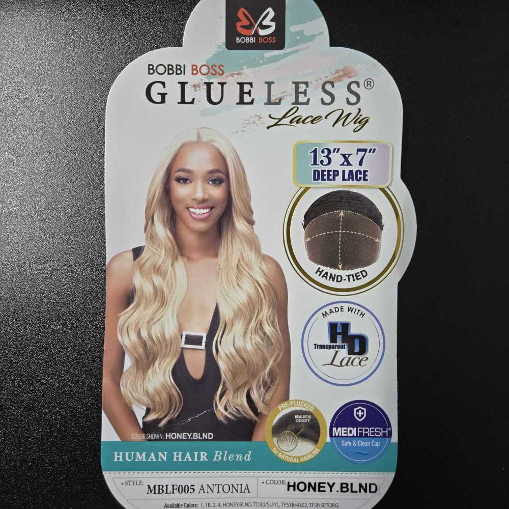 Bobbi Boss 13x7 Glueless Lace Frontal Wig - MBLF005 Antonia