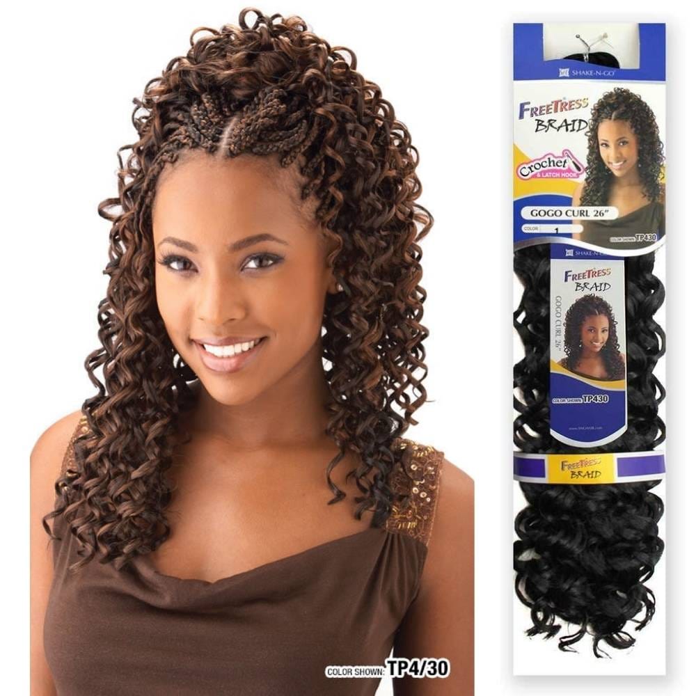 Freetress Synthetic Crochet Braid Hair - GoGo Curl 26