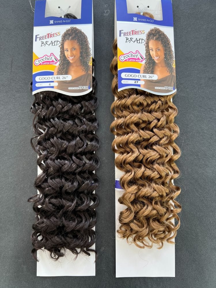 Freetress Synthetic Crochet Braid Hair - GoGo Curl 26
