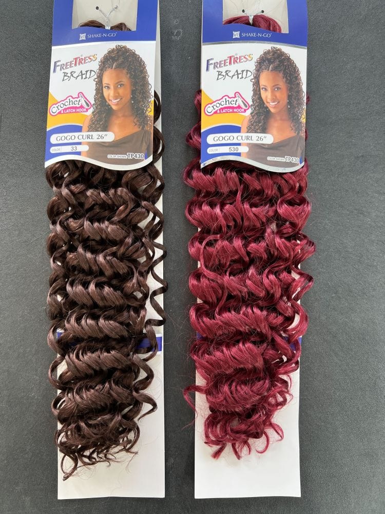 Freetress Synthetic Crochet Braid Hair - GoGo Curl 26