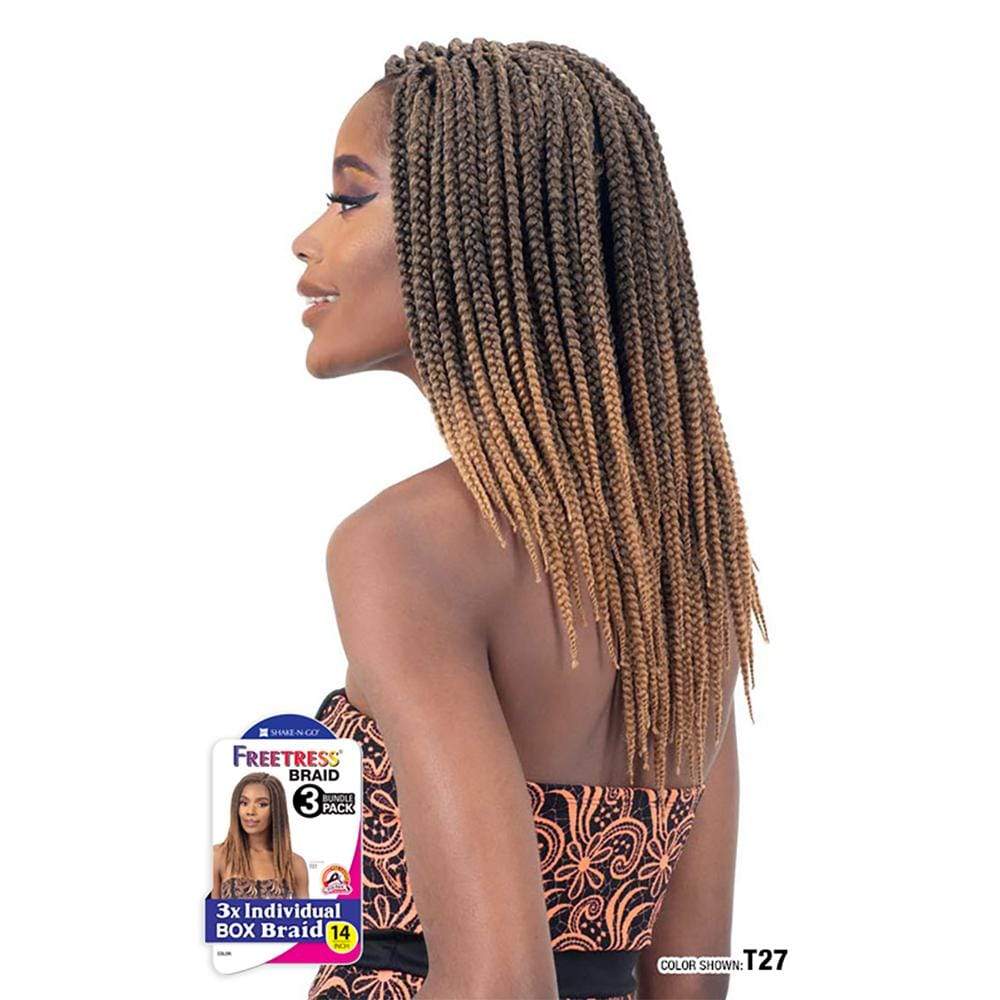 FreeTress Crochet Braid - 3X Individual Box Braid 14"