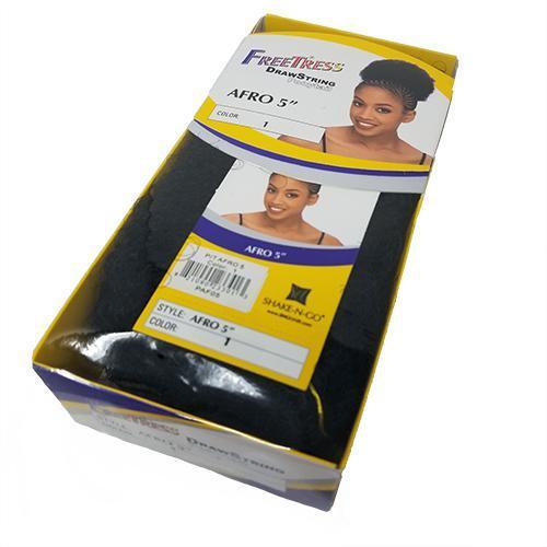 FreeTress Drawstring Afro Puff Ponytail - Afro 5