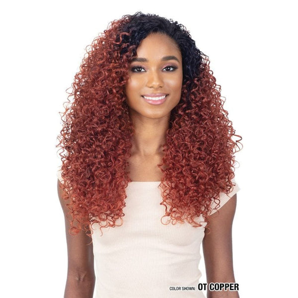 FreeTress Drawstring Full Cap Half Wig - Creta Girl Long