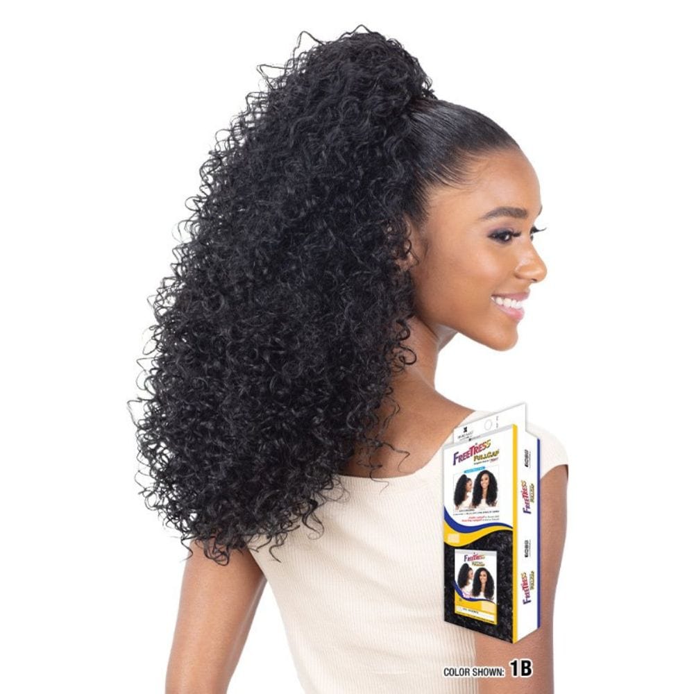 FreeTress Drawstring Full Cap Half Wig - Creta Girl Long