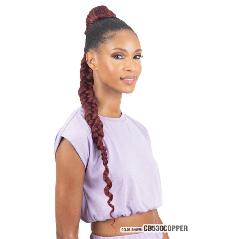 FreeTress Equal Ponytail - Jumbo Braid Goddess Ponytail 30"