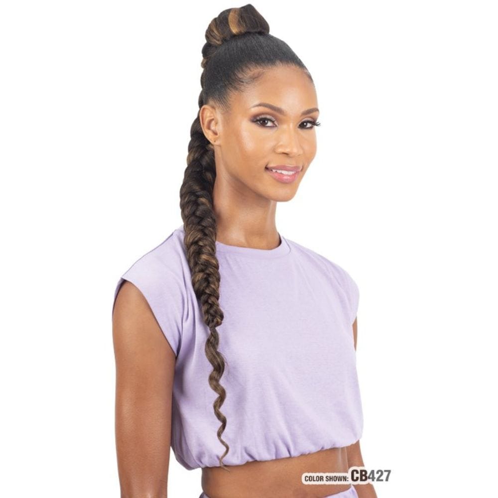 FreeTress Equal Ponytail - Jumbo Braid Goddess Ponytail 30"