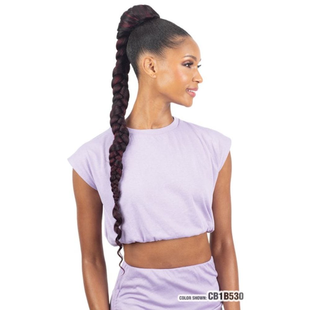FreeTress Equal Ponytail - Jumbo Braid Goddess Ponytail 30"