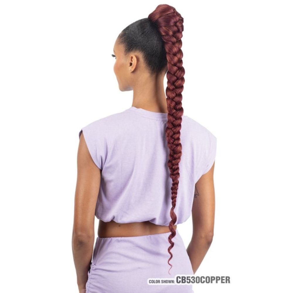 FreeTress Equal Ponytail - Jumbo Braid Goddess Ponytail 30"