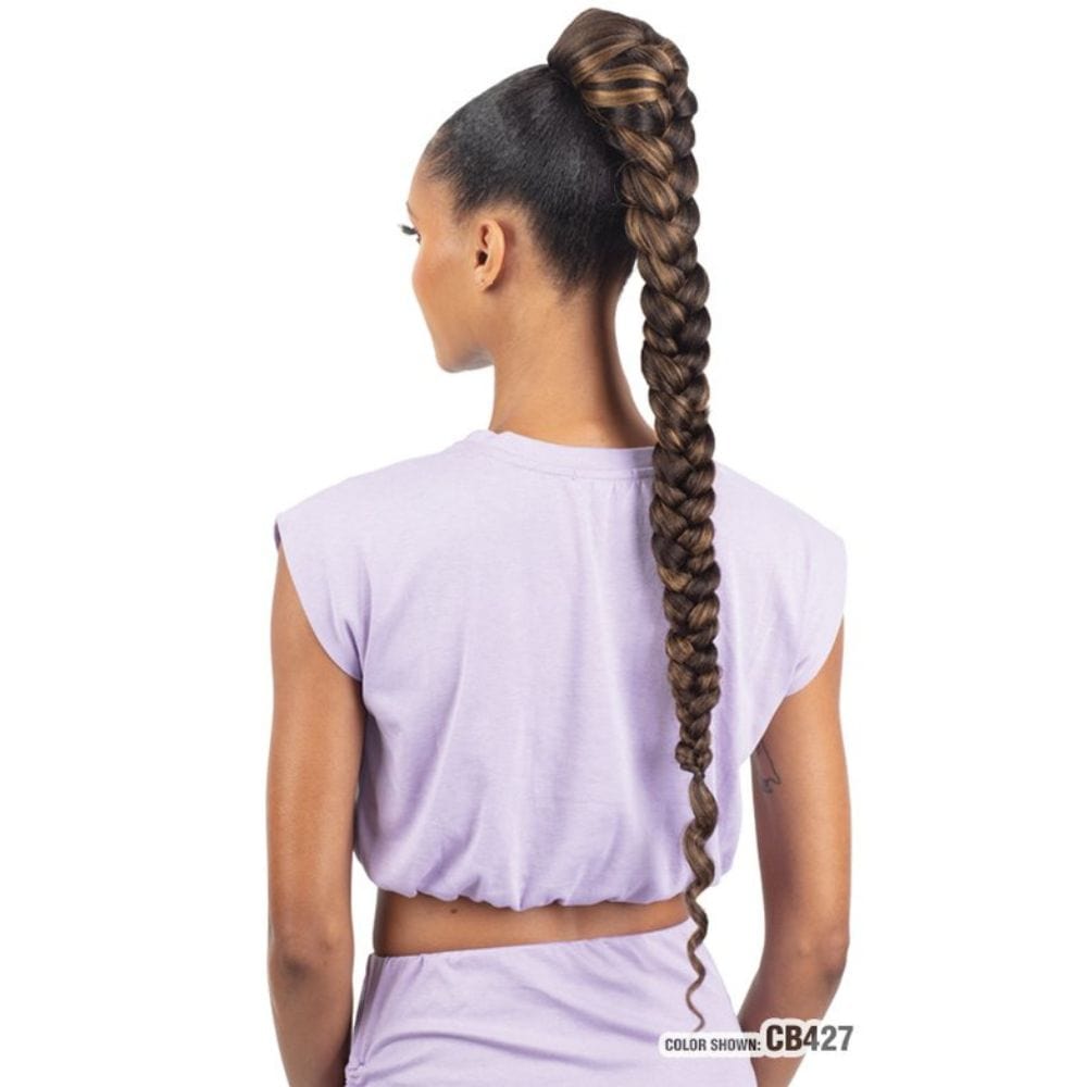 FreeTress Equal Ponytail - Jumbo Braid Goddess Ponytail 30"