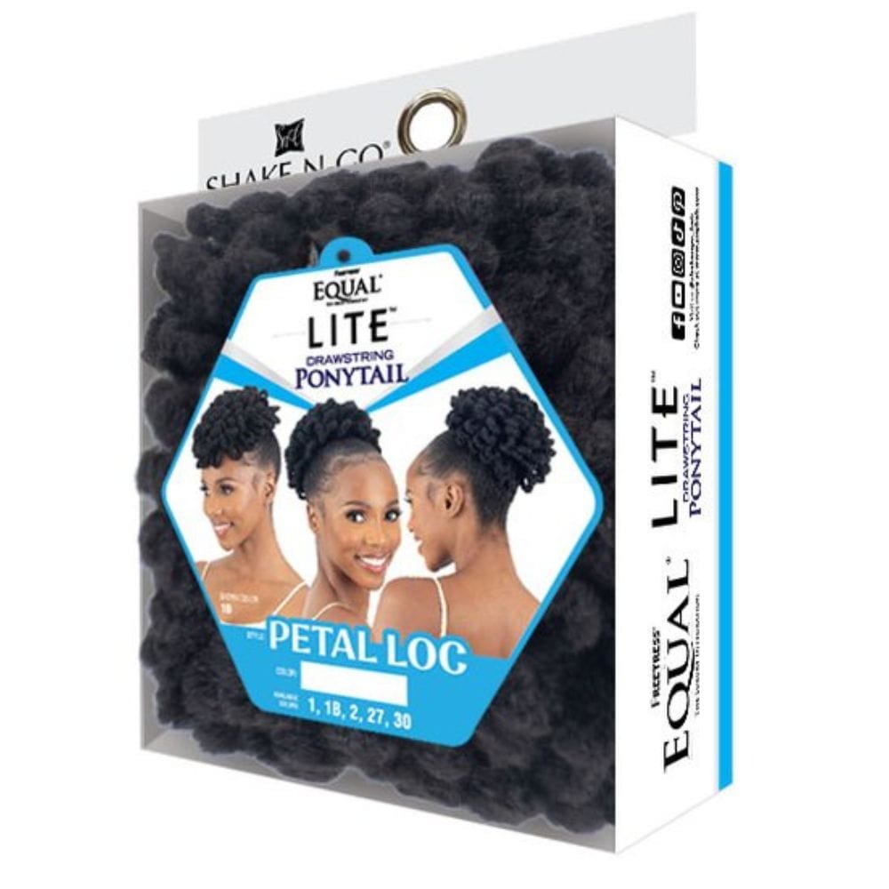 FreeTress Equal Lite Drawstring Ponytail - Petal Loc