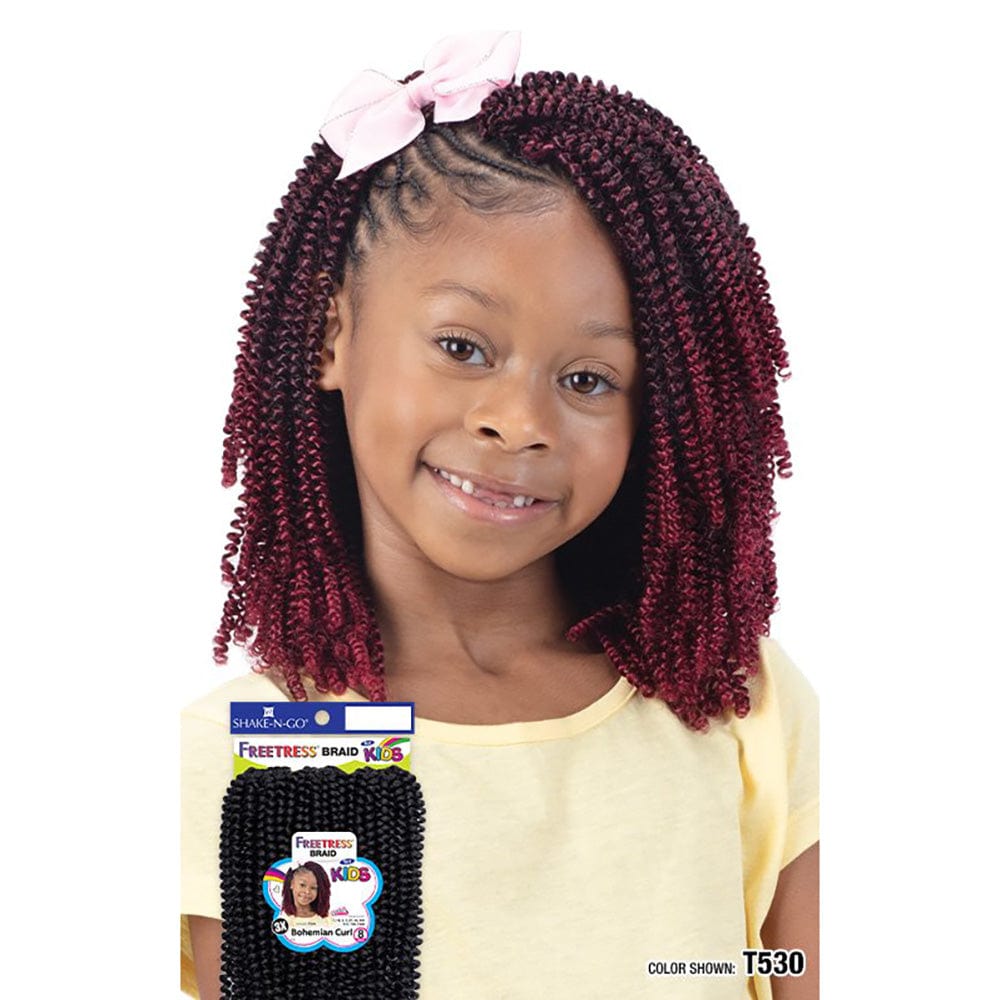 FreeTress Braid - 3X Kids Bohemian Curl 8"