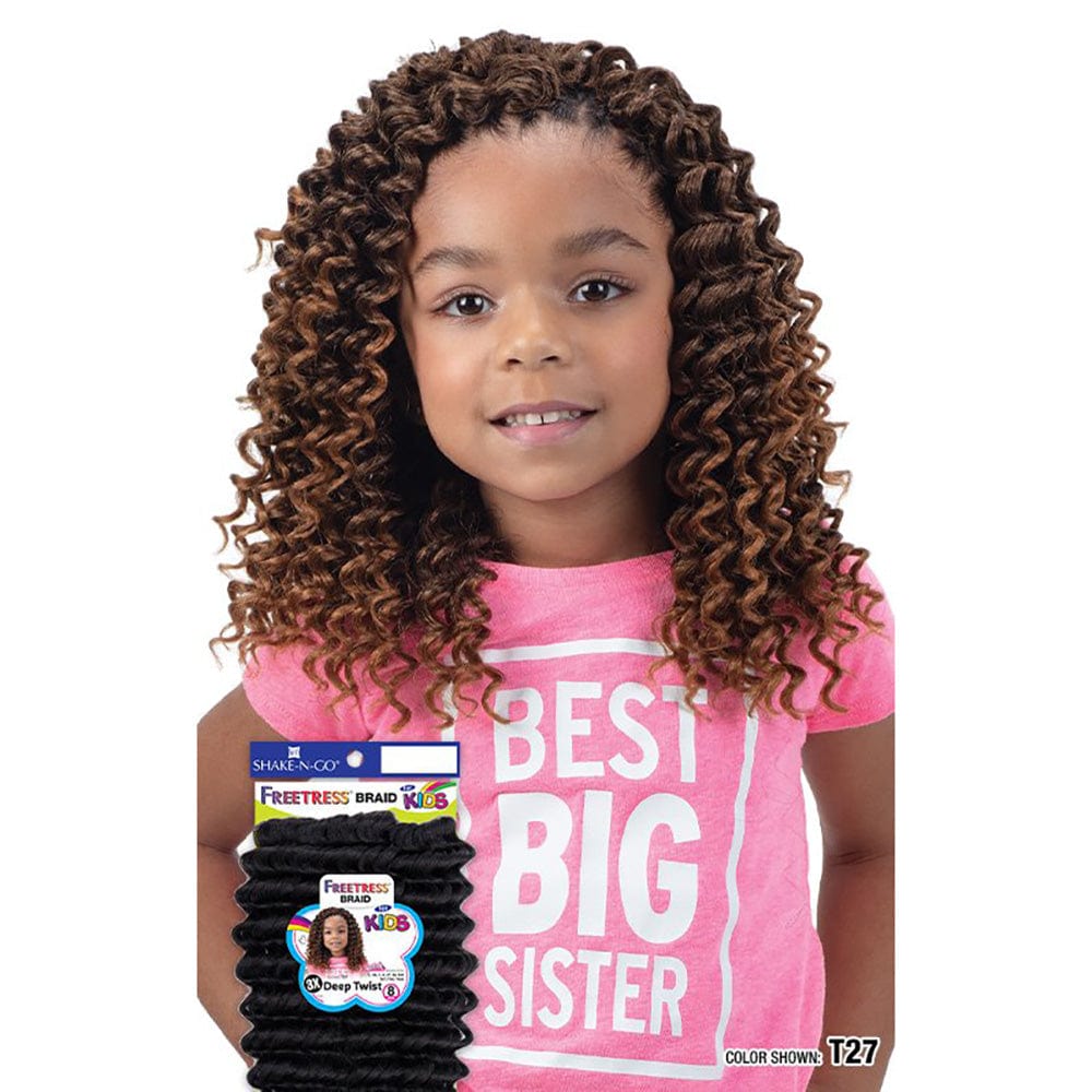 FreeTress Braid - 3X Kids Deep Twist 8"