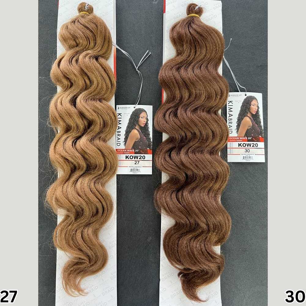 Kima Ocean Wave 20" Crochet Braiding Hair by Harlem125