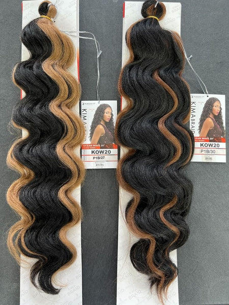 Kima Ocean Wave 20" Crochet Braiding Hair by Harlem125