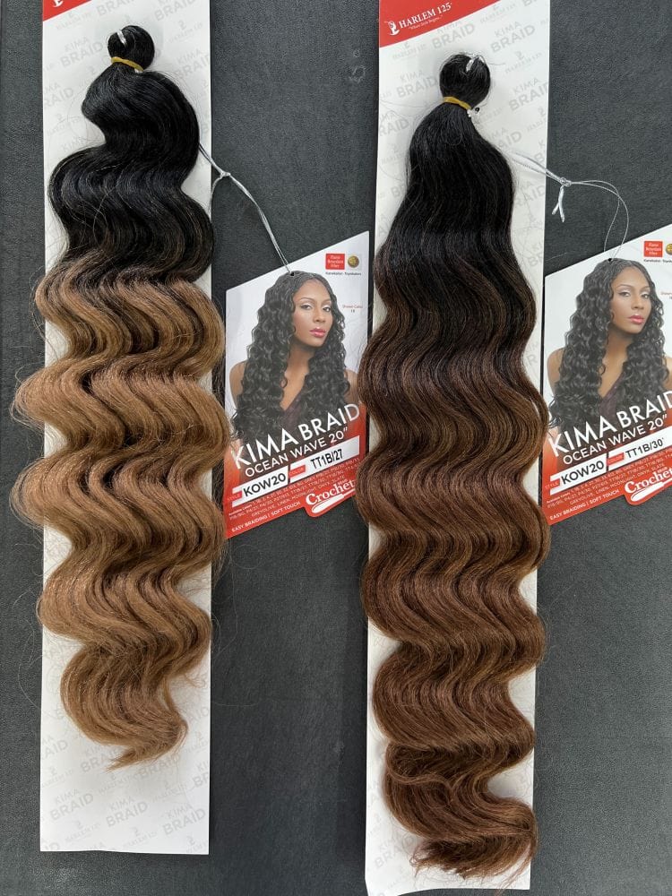 Kima Ocean Wave 20" Crochet Braiding Hair by Harlem125