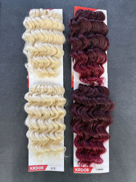 Kima Synthetic Crochet Hair - 2X Ripple Deep 8"