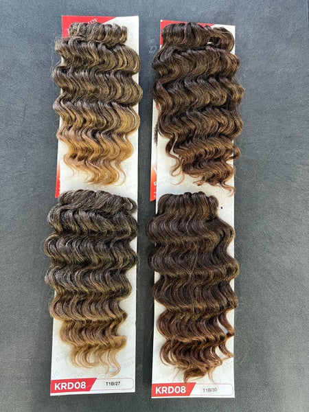 Kima Synthetic Crochet Hair - 2X Ripple Deep 8"