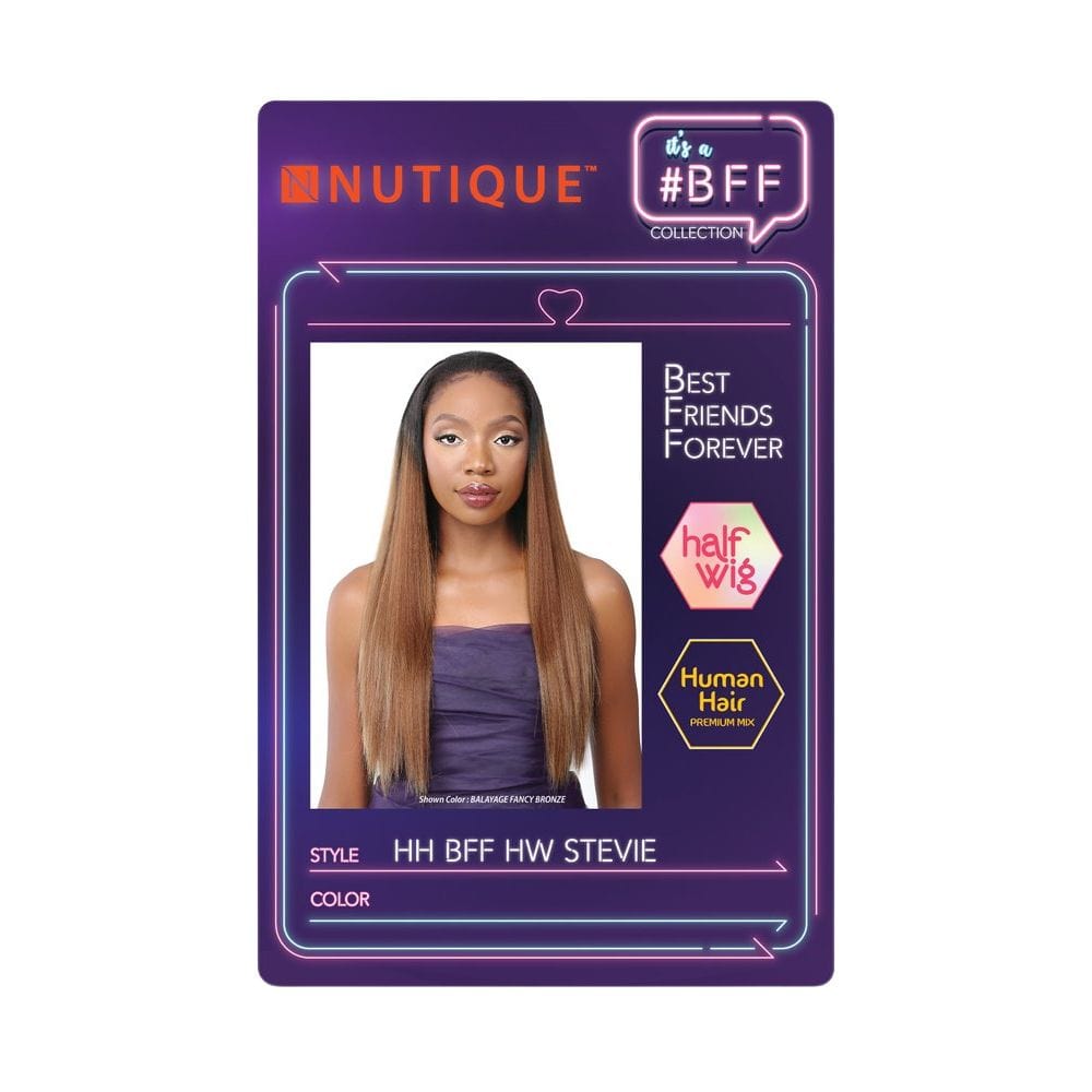 Nutique BFF Collection Synthetic Half Wig - HH BFF HW Stevie