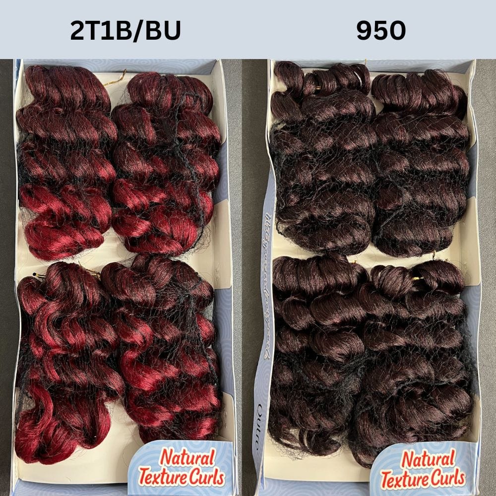 Outre 4X Curlette Crochet Hair - Loose Spiral Rod Set 8"