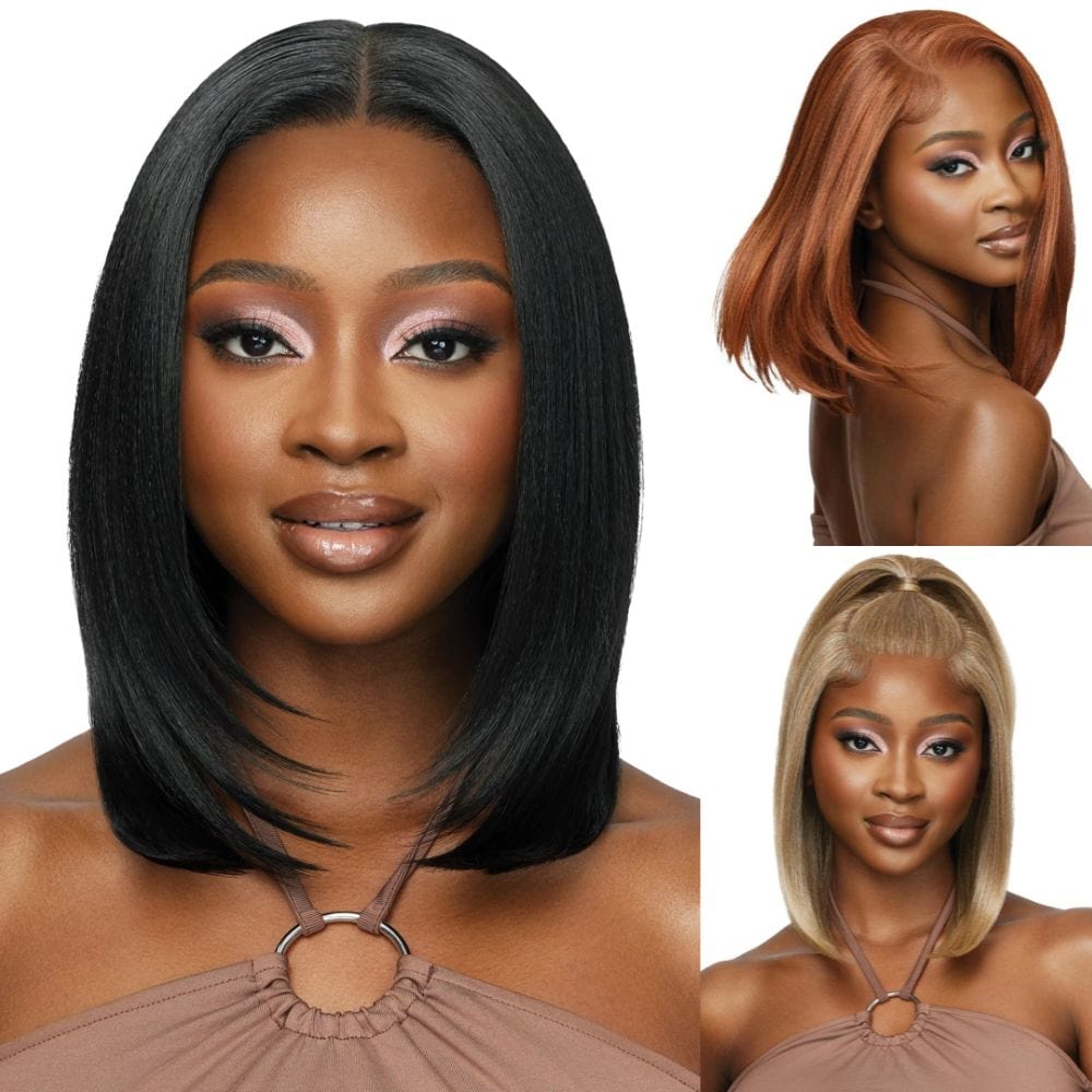 Outre 5x5 HD Lace Closure Wig - HHB-Natural Yaki 14"