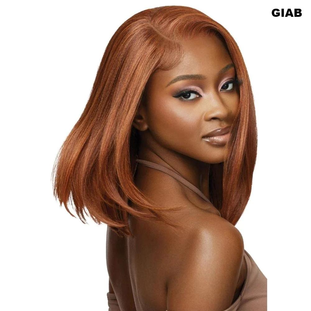Outre 5x5 HD Lace Closure Wig - HHB-Natural Yaki 14"
