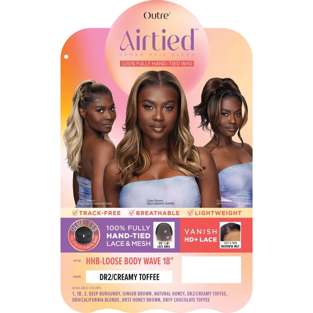 Outre Airtied 13x6 HD Lace Frontal Wig - HHB-Loose Body Wave 18"