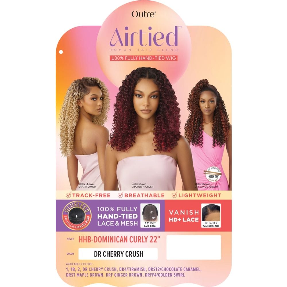 Outre Airtied 13x6 HD Lace Frontal Wig - HHB-Dominican Curly 22"