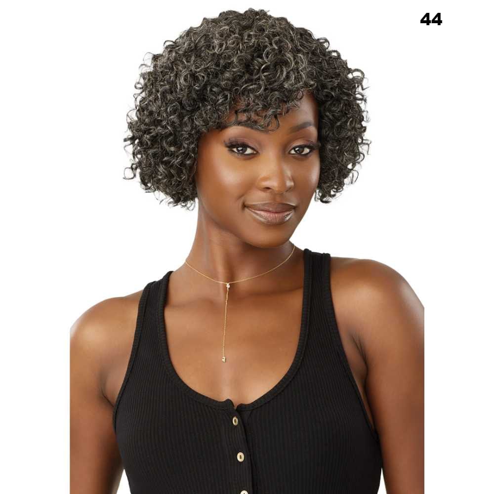 Outre Fab & Fly Gray Glamour 100% Human Hair Wig - HH-Randy