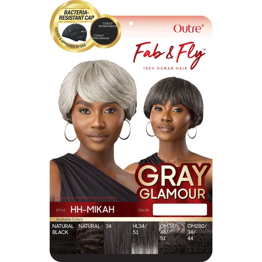 Outre Fab & Fly Unprocessed 100% Human Hair Wig - HH-Mikah