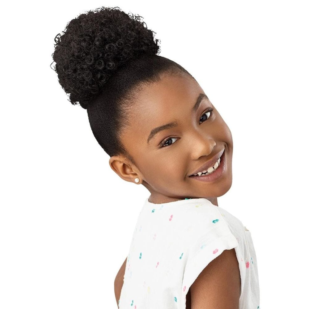Outre Lil Looks Drawstring Ponytail - Mini Coily Puff