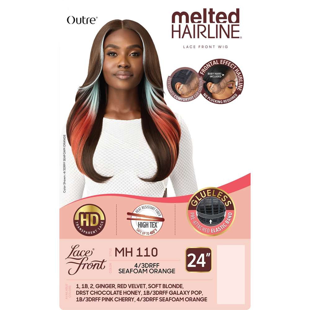 Outre Melted Hairline HD Lace Front Wig - MH 110