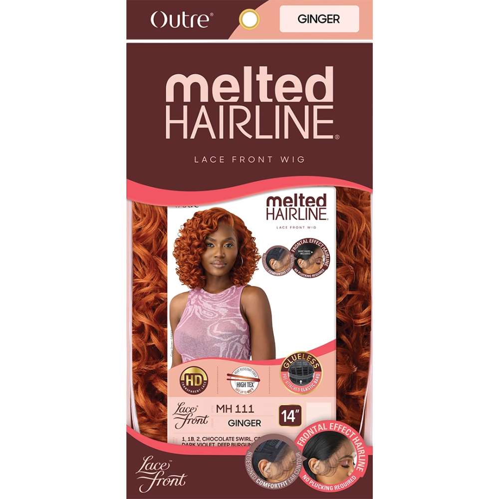 Outre Melted Hairline HD Lace Front Wig - MH 111
