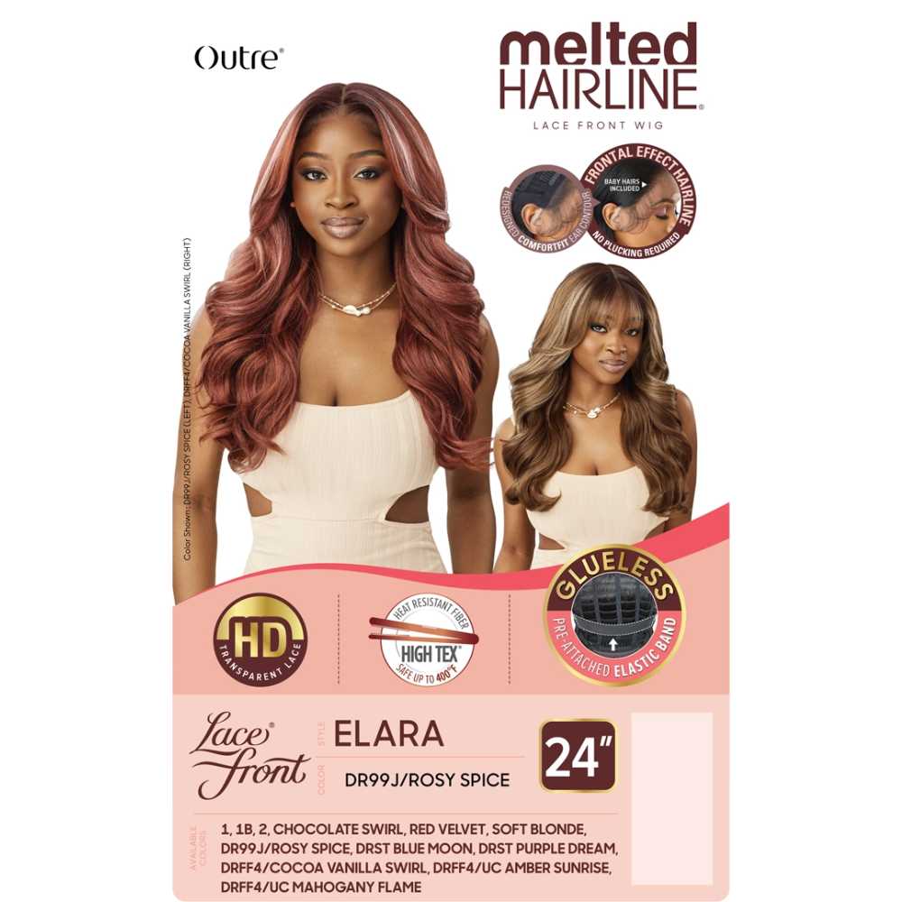Outre Melted Hairline Synthetic Lace Front Wig - Elara