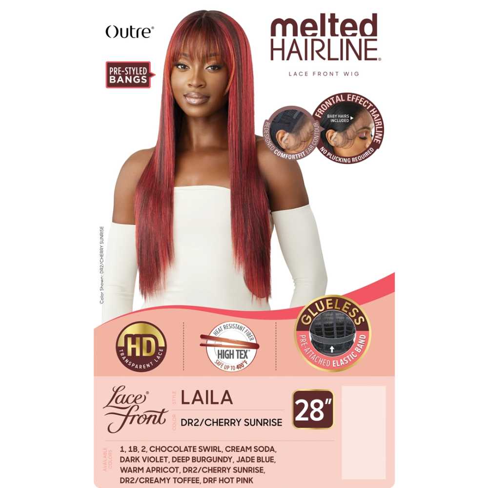 Outre Melted Hairline Synthetic Lace Front Wig - Laila