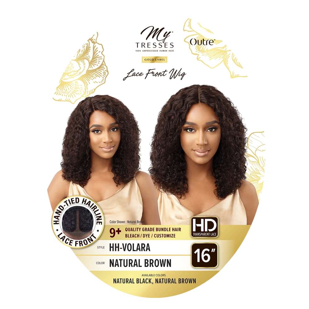 Outre MyTresses Gold Label 100% Human Hair HD Lace Front Wig - HH-Vola