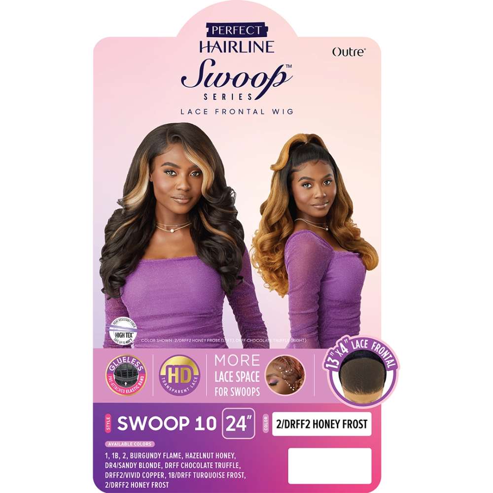 Outre Perfect Hairline Swoop Series 13X4 HD Lace Frontal Wig - Swoop 1