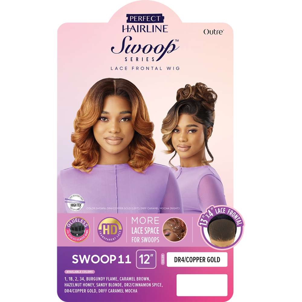 Outre Perfect Hairline Swoop Series 13X4 HD Lace Frontal Wig - Swoop 1