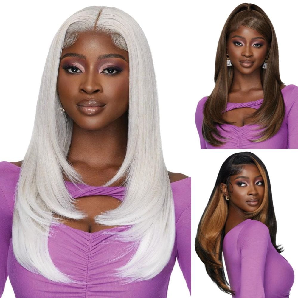 Outre Perfect Hairline Swoop Series 13x4 Lace Frontal Wig - Swoop 1