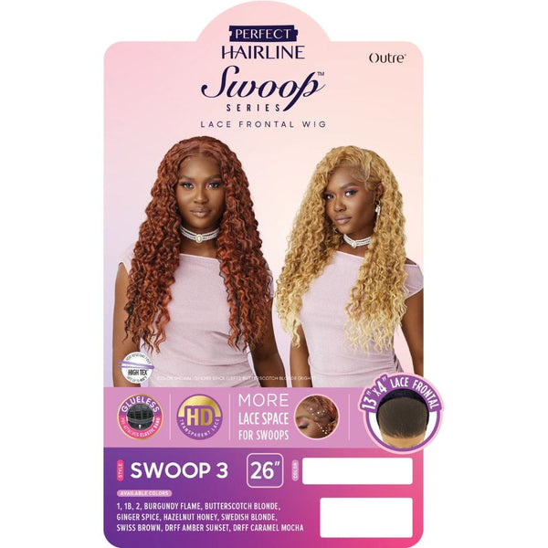 Outre Perfect Hairline Swoop Series 13x4 Lace Frontal Wig - Swoop 3