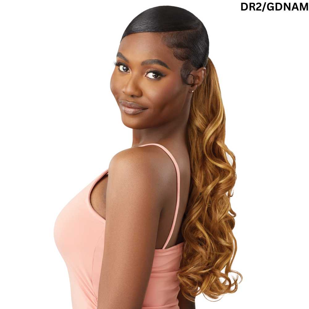 Outre Pretty Quick Synthetic Drawstring Ponytail - Kate