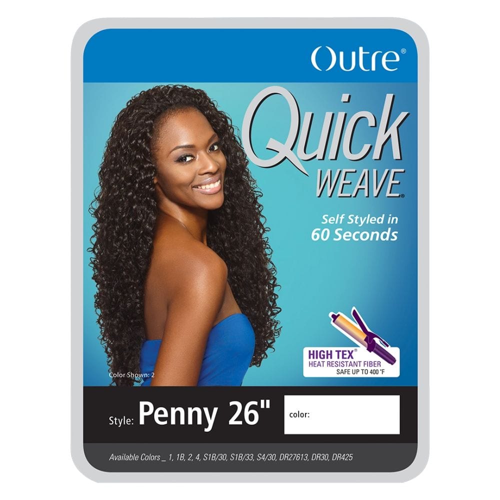 Outre Quick Weave Synthetic Half Wig - Penny 26"