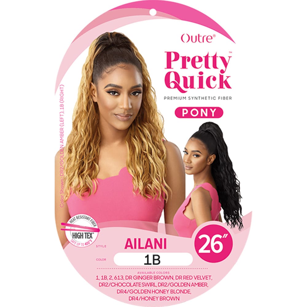 Outre Synthetic Pretty Quick Ponytail - Ailani 26"
