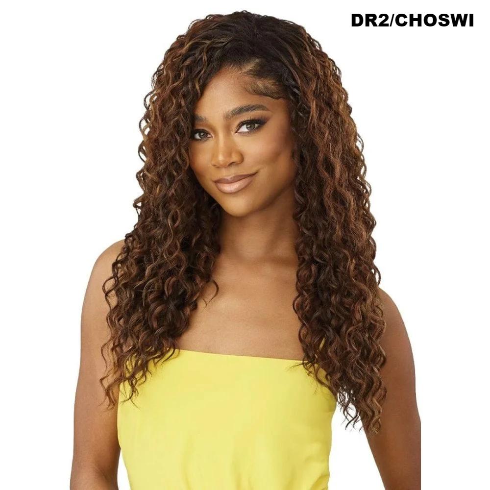 Outre Synthetic Wet & Wavy Converti-Cap Half Wig - Curly Bliss