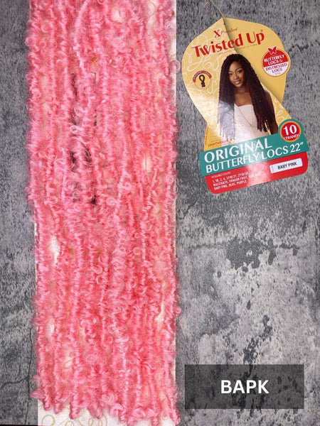 Outre X-Pression Twisted Up Crochet Hair - Original Butterfly Locs 22"