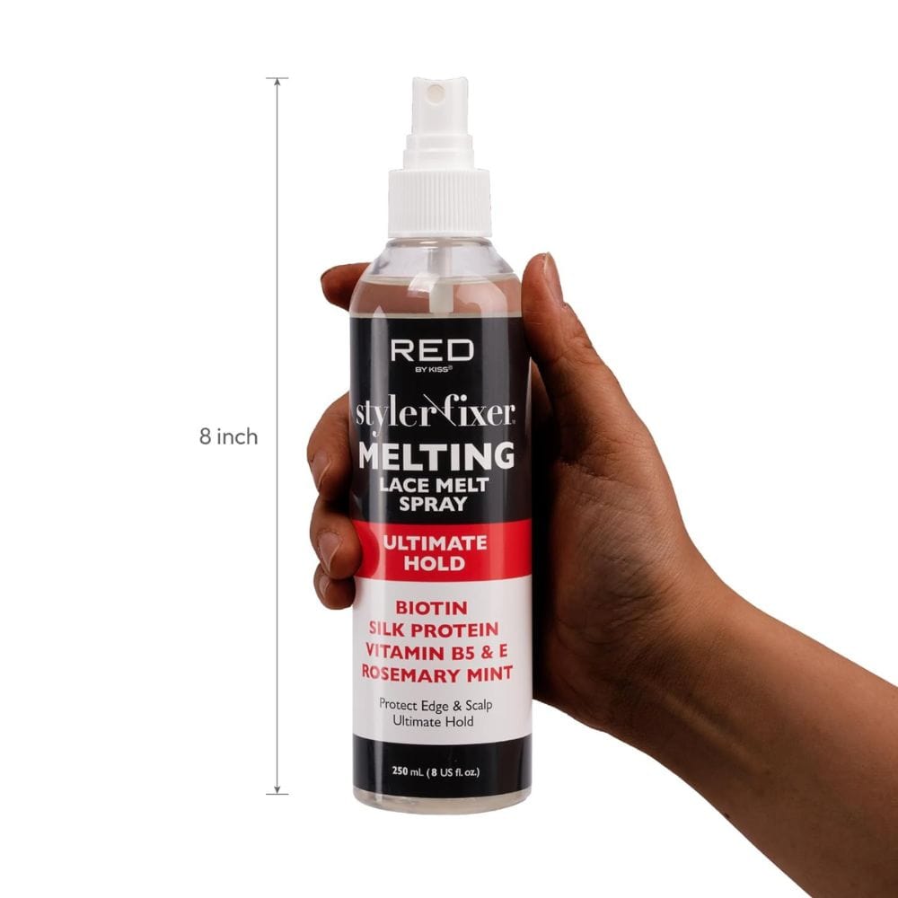 Red By Kiss Styler Fixer Lace Melting Spray 8 oz