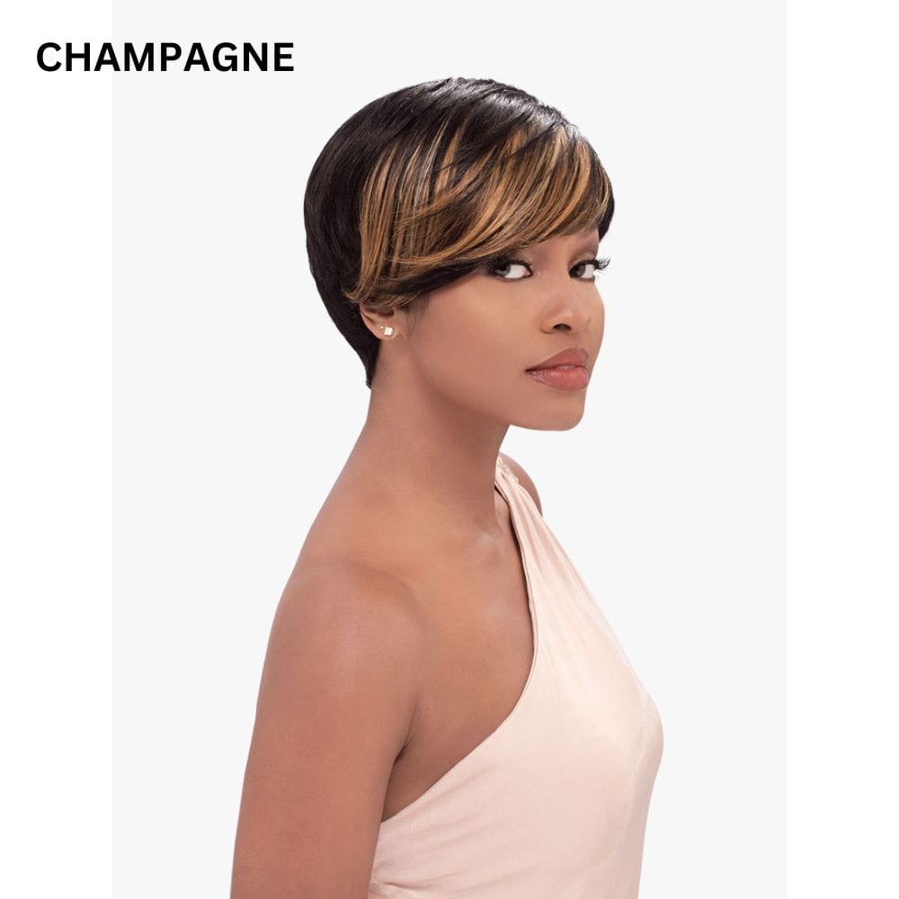 Fab Fringe - Sensationnel Human Hair Bump Wig