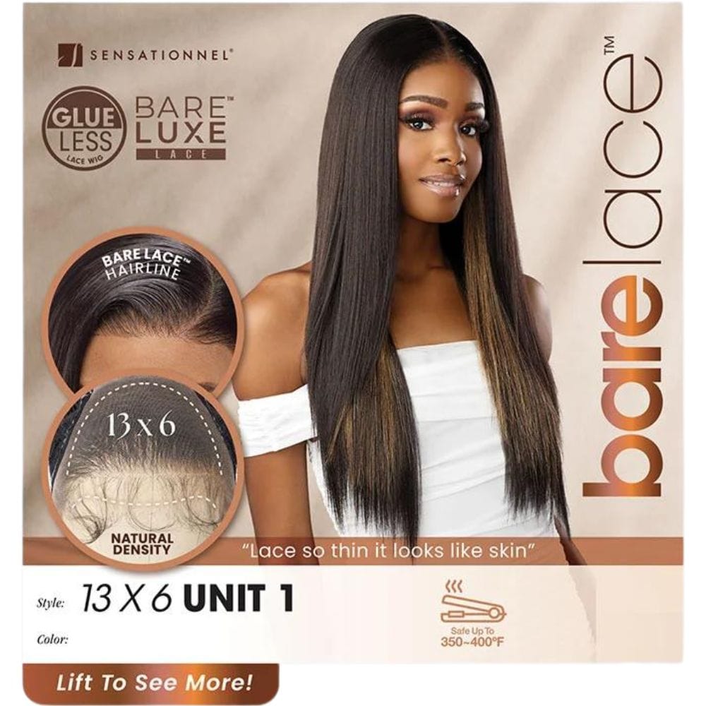 Sensationnel Glueless Bare Luxe Lace Wig - 13x6 Unit 1