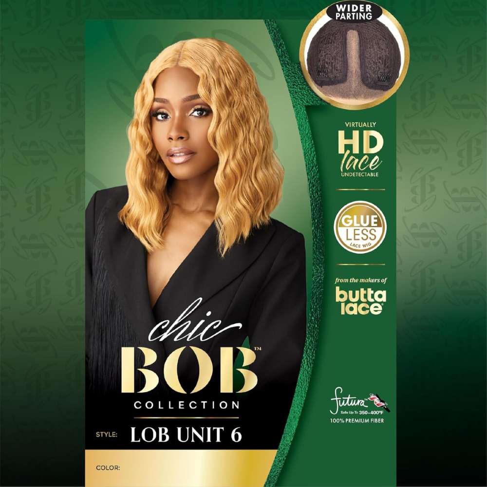 Sensationnel Butta Chic Bob Glueless HD Lace Wig - Lob Unit 6