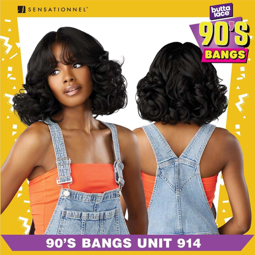Sensationnel Butta HD Lace Front Wig - 90's Bangs Unit 914